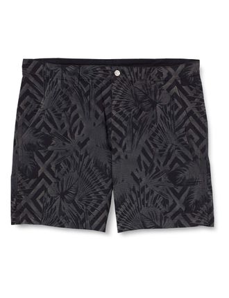 Mac Jeans Damen Bermuda Cargo Shorts, Blau (Dark Blue 198v), W34(Herstellergröße: 34/07)