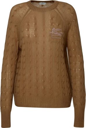 Etro Rundhalspullover - Beige