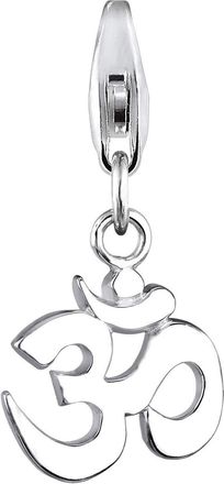 Elli Charm Damen Om Kraftsymbol Talisman in 925 Sterling Silber