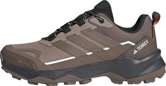 adidas Damen Terrex Skychaser AX5 Gore-TEX Hiking Shoes, Trace Brown/Earth Strata/Semi Impact Orange, 40 2/3 EU