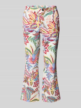 Milano Caprihose im Allover-Look