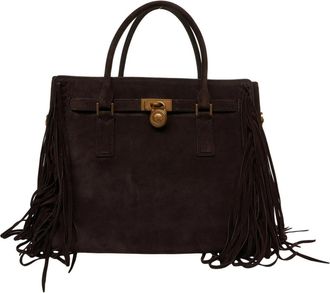 Michael Kors Shopper - Suede shopper - Gr. unisize - in Braun - für Damen