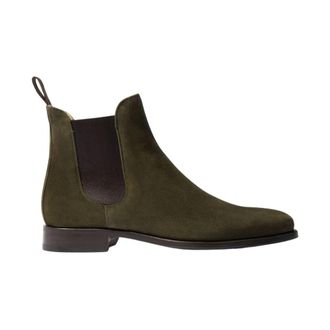 Scarosso Giancarlo Oliva Chelsea Boots - - Shoes - Herren - Gr&uuml;n - 43 1/2 EU