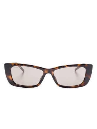Gucci lunettes de soleil GG1681S - Marron