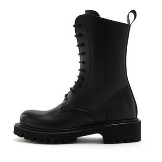 Isabel Bernard Vendome Myrthe Schn&uuml;rstiefel aus Kalbsleder - - Shoes - Damen - Schwarzk - 38 EU