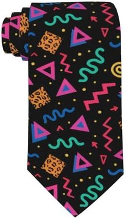 Generic Graphique Vintage Cravates Doux Cravate Élégante Cravate Homme Pour Scolaires Mariages Travail