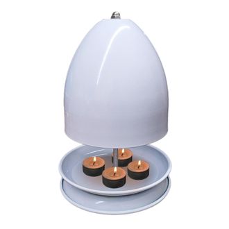 Generic Teelichtheizer - Teelichtofen zum Heizen, Teelichtofen, Kerzenheizk&ouml;rper, Heizk&ouml;rper, Teelichtkerzen-Raumheizer, weiches Licht und gem&uuml;tlicher Teelich