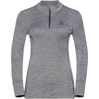 Odlo Damen Unterhemd BL TOP turtle neck l/s half zi