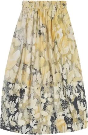 Talking Walls Femme, Jupes, Multicolore, Taille: 40 FR Jupe Midi Trap&egrave;ze