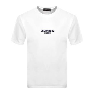 Dsquared2 T-Shirt - - Tops - Herren - Wei&szlig; - XS