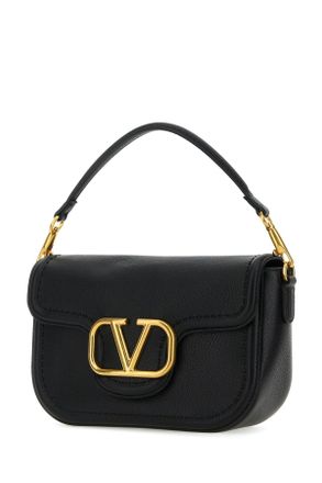 Valentino Garavani 4w2b0n20imz 0no Nero Calf Leather - Bos Taurus Borse A Mano Bag