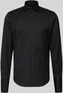 HUGO BOSS Regular Fit Businesshemd aus Baumwolle