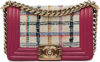 Chanel Hobo Bags - Small Tweed Boy Bag - Gr. unisize - in Bunt - für Damen