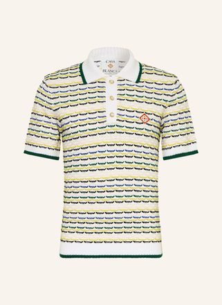 Casablanca Strick-Poloshirt beige