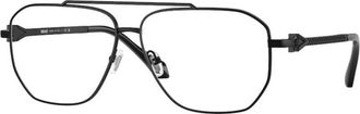 Versace Homme, Accessoires, Noir, Taille: 59 MM Monture de lunettes