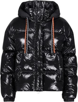 Gertrude Homme, Vestes, Noir, Taille: 40 FR Doudoune Courte Brillante