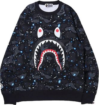 A Bathing Ape sweat à col rond - Noir