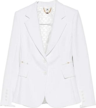 Elisabetta Franchi Blazer - Cr&egrave;me