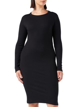 Vero Moda Damen Vmlavender Dress Noos Kleid, Schwarz, M EU