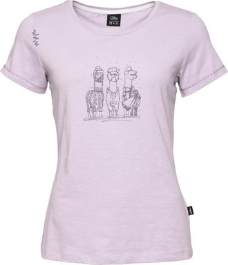 Chillaz Gandia Alpaca Gang Winter T-Shirt Women, 42/42 Damen, Violet