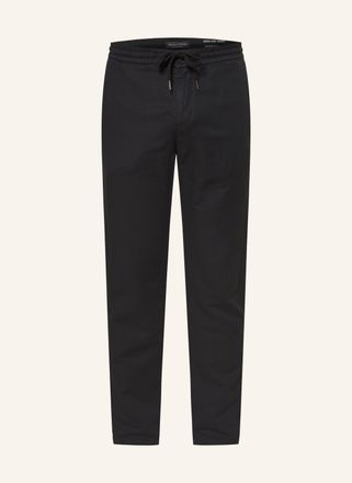 Marc O'Polo Marc Opolo Hose Osby Jogger Im Jogging-Stil Tapered Fit Mit Leinen schwarz
