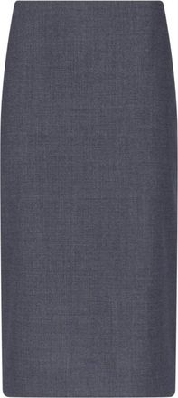 Calvin Klein Midi Wool Skirt