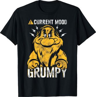 Disney Snow White Grumpy Current Mood T-Shirt