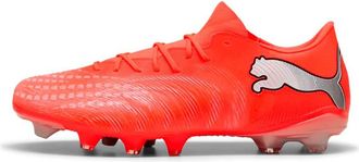 Puma Unisex Future 9 Match Fusion FG/AG Fu&szlig;ballschuh, leuchtendes Rot, Wei&szlig;, Schwarz, Silber, Gr&ouml;&szlig;e 39, Glowing Red PUMA Wei&szlig; PUMA Schwarz PUMA Silber, 40 
