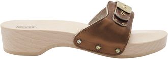 Scholl Damen Pescura Heel Sandale, Bronze, 36 EU