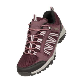 Mountain Warehouse Womens/Ladies Path Wasserdichte Outdoor-Wanderschuhe (Lila)