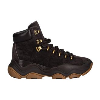 Michael Kors Homme, Chaussures, Brun, Taille: 40 EU Botte en Daim Atlas