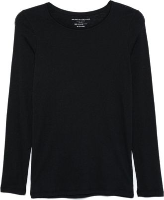 Majestic Filatures T-Shirt aus Jersey - Blau