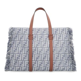 Fendi Stilvolle Logo-Tasche - - Bags - Damen - Blau - ONE SIZE