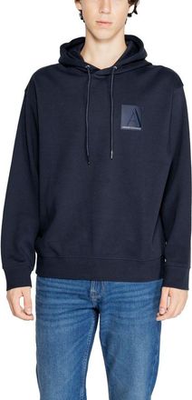 A|X Armani Exchange &Uuml;bergro&szlig;er Logopatch-Hoodie
