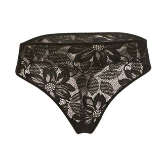 Wolford Lace String - Femme - Sous-v&ecirc;tements - Noir - Taille: 36 FR