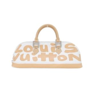 Louis Vuitton Pre-owned Graffiti Alma Horizontal Coated Calf Bag - - Pre-owned - Damen - Beige - ONE SIZE