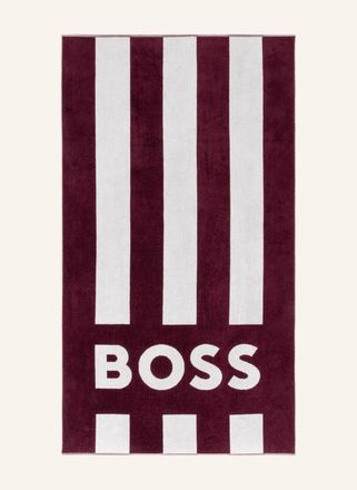 HUGO BOSS Strandtuch Bath rot