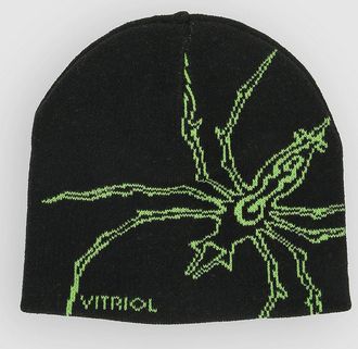 Vitriol Arachnid Skully Beanie black