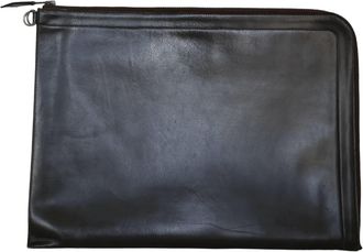 Herm&egrave;s Businesstaschen & Reisegep&auml;ck - Hermes briefcase, leather, dark brown, vintage 198 - Gr. unisize - in Braun - f&uuml;r Damen