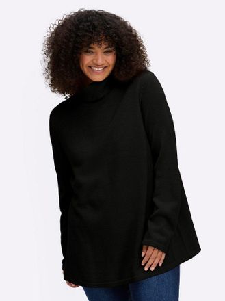 Sheego Strickpullover Pullover Langarm Jersey