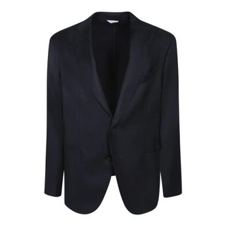 Boglioli Homme, Costumes, Bleu, Taille: L Veste en soie