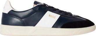 HUGO BOSS Brandon Sneaker f&uuml;r Herren, Leder (Marine)