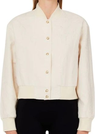 Liu Jo Femme, Pulls, Beige, Taille: 38 FR Ta6178.2 Cardigan