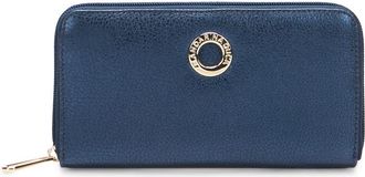 Mandarina Duck Damen Mellow Metal Wallet Reisezubeh&ouml;r-Brieftasche, Blue Indigo