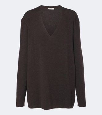 The Row Oversize Pullover Purin aus Cashmere