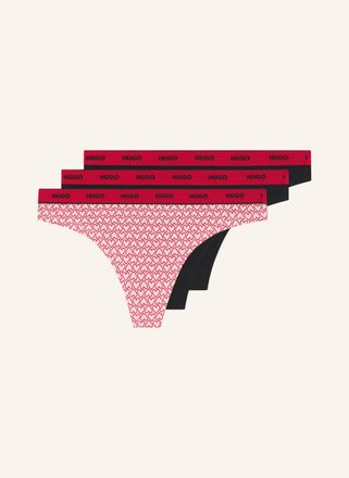 HUGO BOSS Hugo Slip Triplet Thong Design rosa