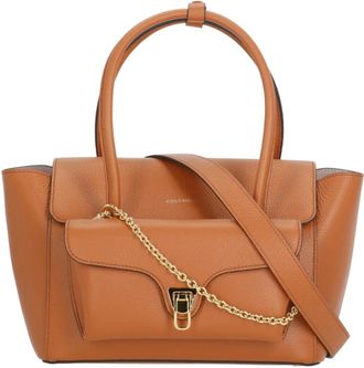 Coccinelle Femme, Sacs, Orange, Taille: ONE Size Double Beat Shoulder Bag