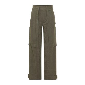 Darkpark Wide Hosen - - Trousers - Damen - Gr&uuml;n - S