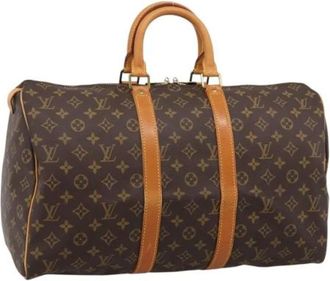 Louis Vuitton Pre-owned Toile sacs-louis-vuitton - Femme - Pre-owned - Brun - Taille: ONE Size