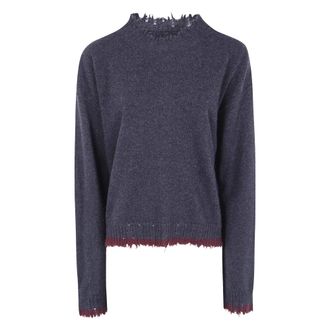 Uma Wang UMA Wang - Pulls &agrave; col rond - Femme - Pulls - Gris - Taille: 42 FR